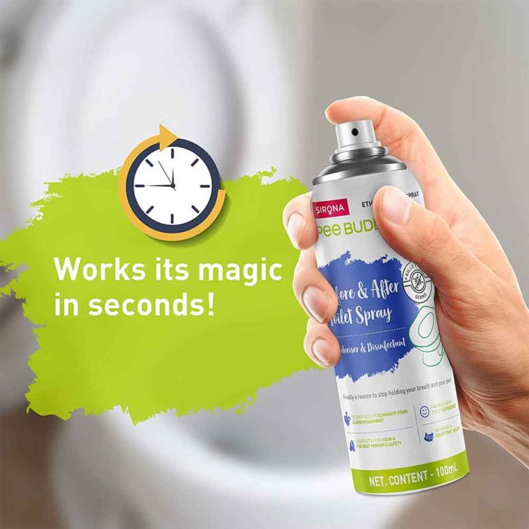 Buy PeeBuddy Toilet Seat Sanitizer | Before and After Toilet Spray ...