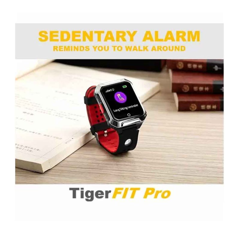 Buy TigerTech TigerFIT Pro GPS Tracker Smartwatch with SOS, BP monitor ...
